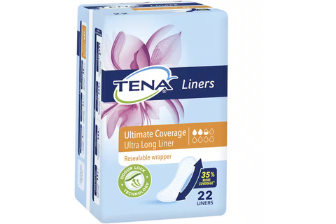 Tena Continence Liner Ultra Long 22pack SD-3487 | Surplus Direct | New ...